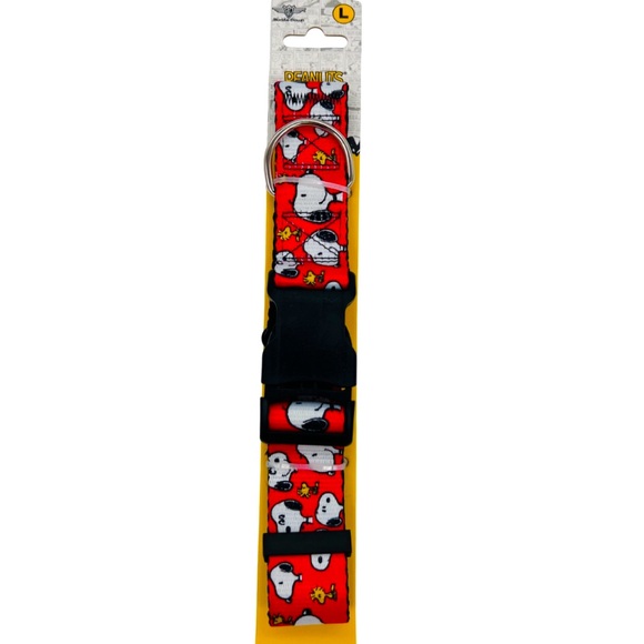 Peanuts | Dog | Snoopy Woodstock Dog Collar Adjustable Large Peanuts ...